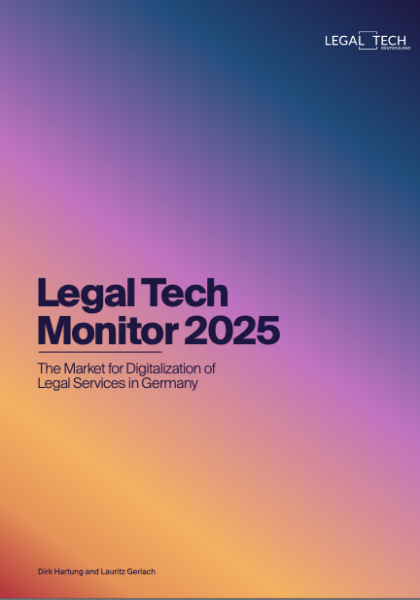 Legal Tech Monitor – Legal Tech Verband Deutschland